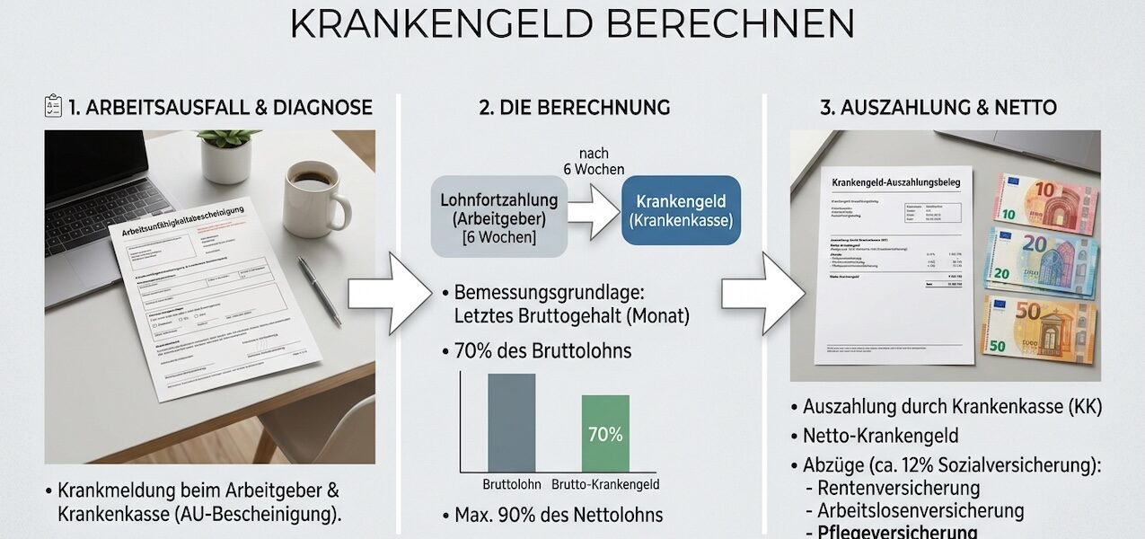 Fabelhafte Krankengeld Berechnen Tk Bild