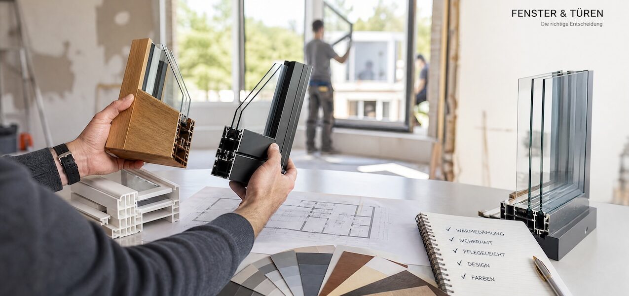Fenster und Türen modernisieren: Material- und Alltagsfaktoren